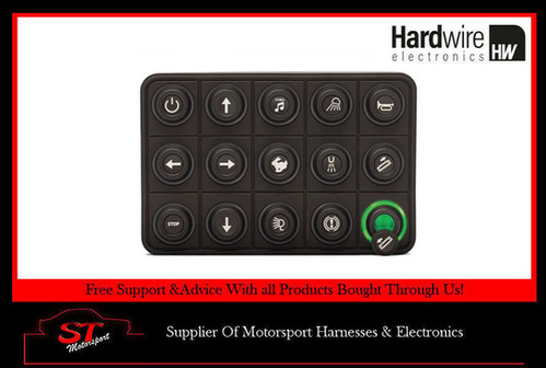 Hardwire Electronics 15-Keypad | Motorsport Electronic Keypad ...