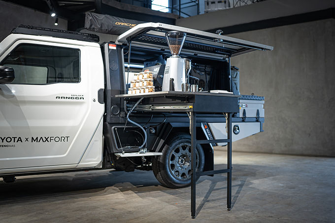 RANGGA MAXFORT PREMIUM COFFEE TRUCK | Aluminum Tray&Canopy