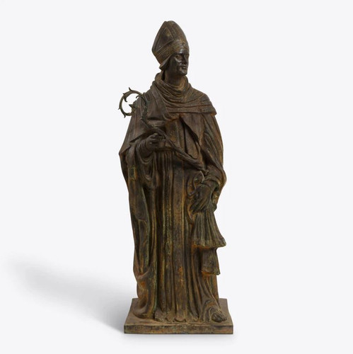 17th Century Bronze Bishop Sculpture | HOUSE of CHRISTIE