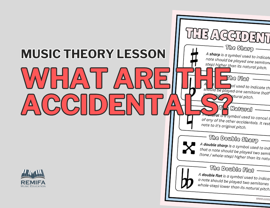 Do you know the Five Accidentals in Music Theory?