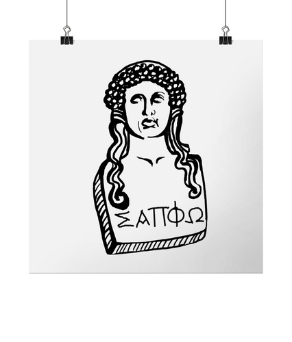 Sappho Art Print | Queer The Norm