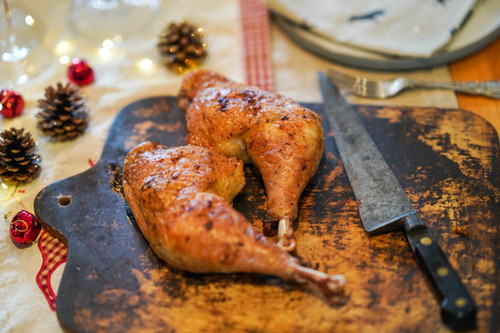 Free Range Bronze Turkey Legs (x2) | frenchbeerfarm