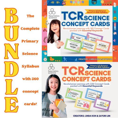 2boxes Bundle - P3 to P6 TCRscience Concept Cards | Heuristics Science