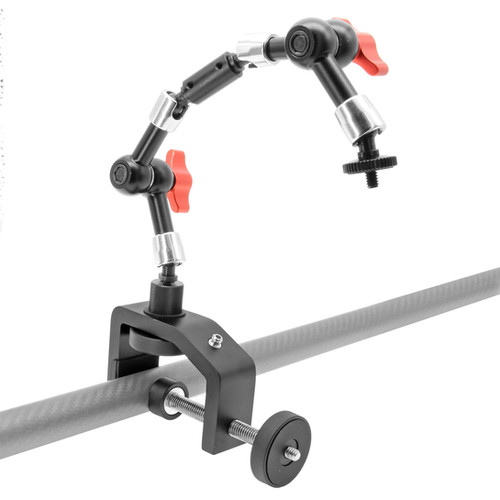 Clamp Mount with Dual Heavy Duty 7" Articulated Arm Mount | gyrovu