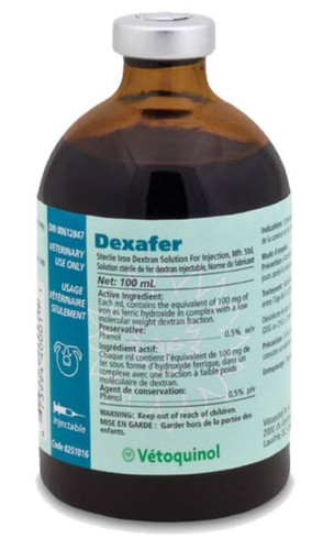 DEXAFER INJECTABLE IRON 100ML | Horizon Feed