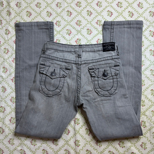 grey True Religion jeans (XS-S) | TenderHeart