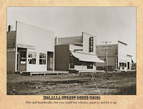 Molalla stree scent (1913) | Dibble House Museum