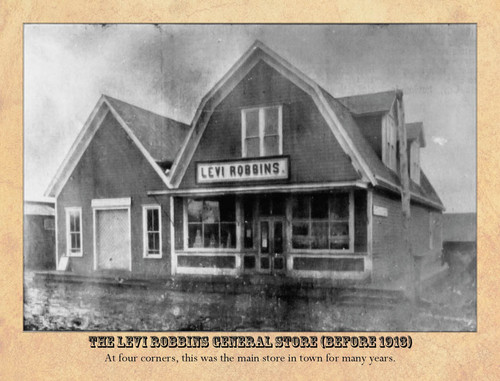 Levi Robins general store (before 1913) | Dibble House Museum