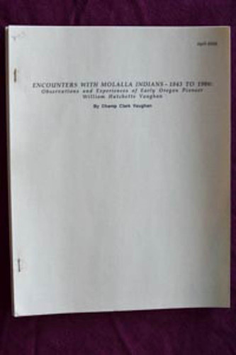 Encounter with the Molalla Indians | Dibble House Museum