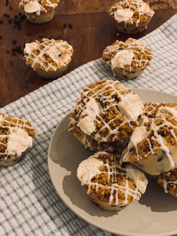 Vegan S'more Muffins