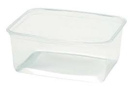 Bonson Tray Clear Plastic BS1000A 1000ml 50/sleeve | Local Pak