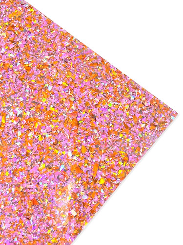 ORANGE PINK FLAKE | Craftcrylic