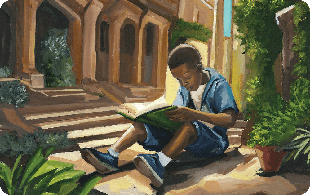 SUPPORT OUR LIBRARIES WITH A NEW CARD DESIGNED BY BARRY JOHNSON