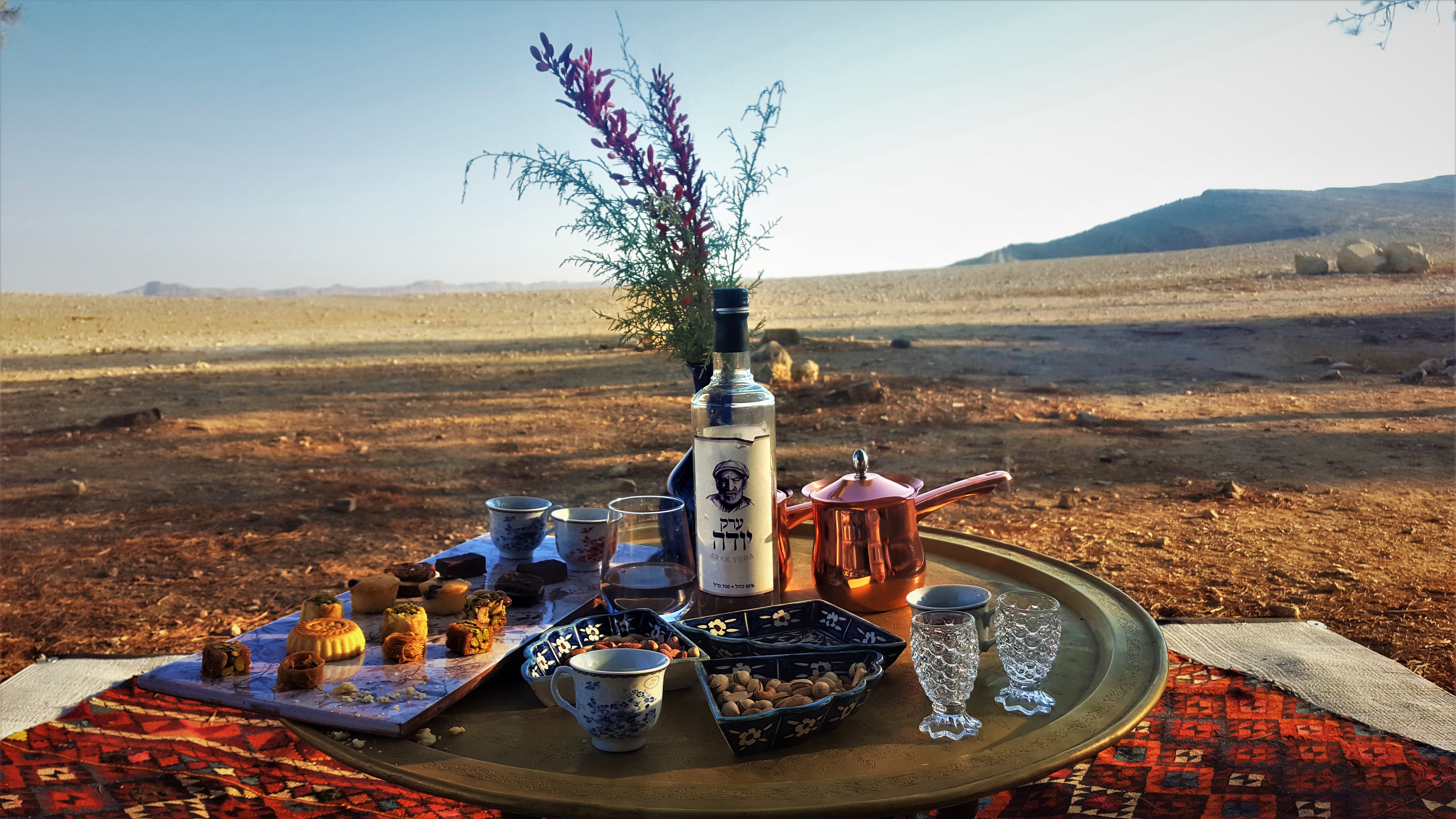 5-star feasts and meals out in the Israeli Desert