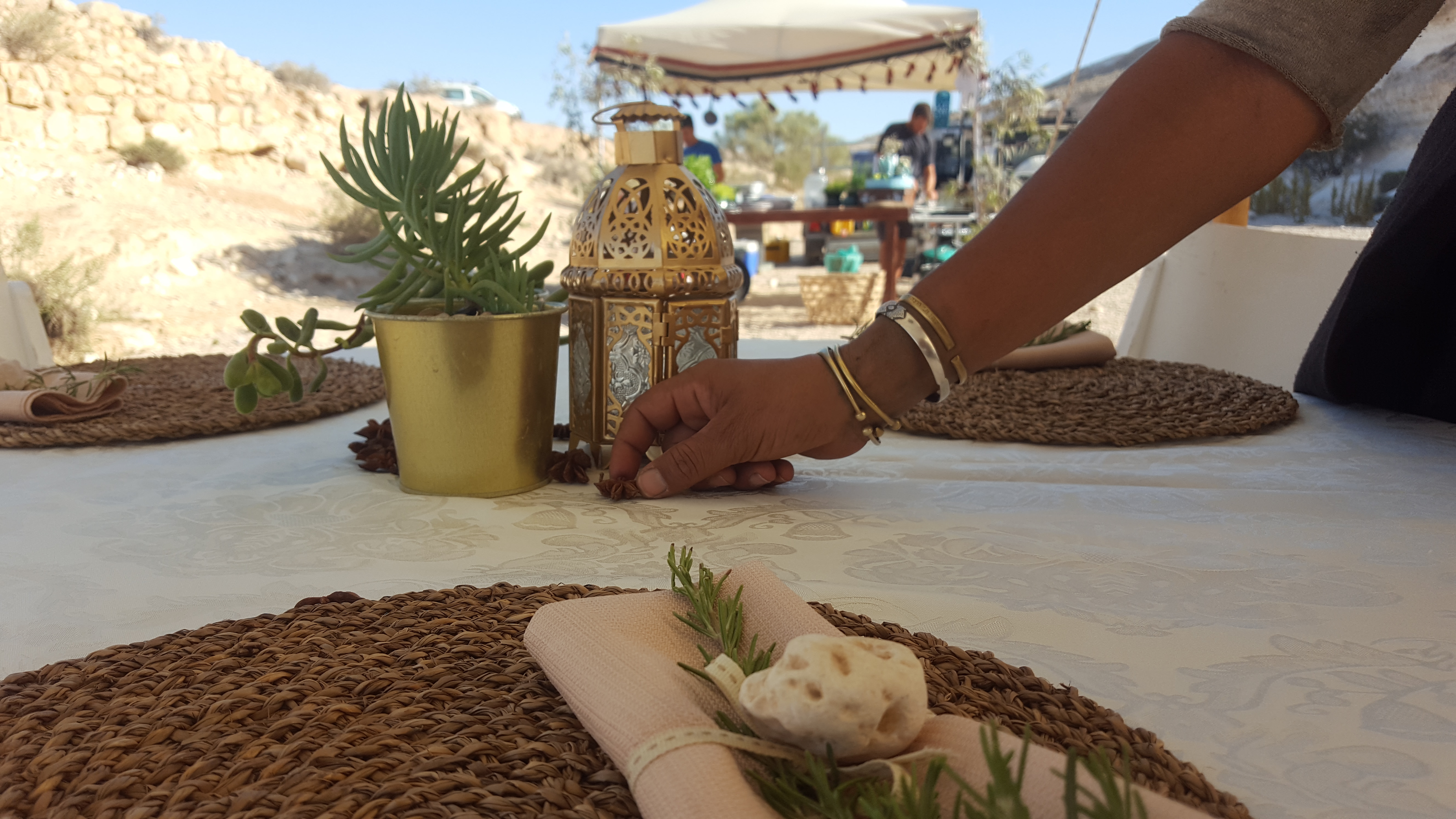 5-star feasts and meals out in the Israeli Desert