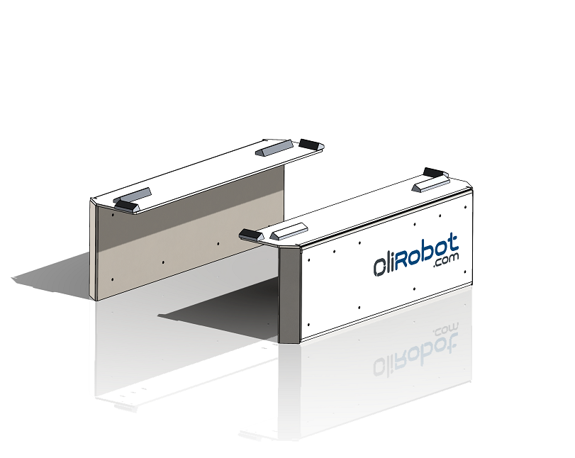 OliRobot Robot EURO Pallet Rack 800x1200mm MiR | Olirobot Ltd