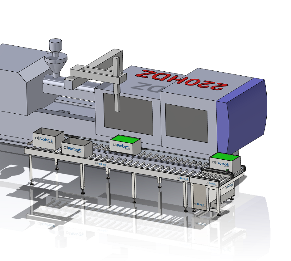 Plastic Injection Moulding Conveyor System