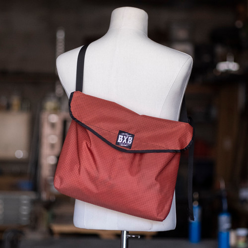 Flap Musette w/ velcro closure - Ultragrid fabric | Bags by Bird