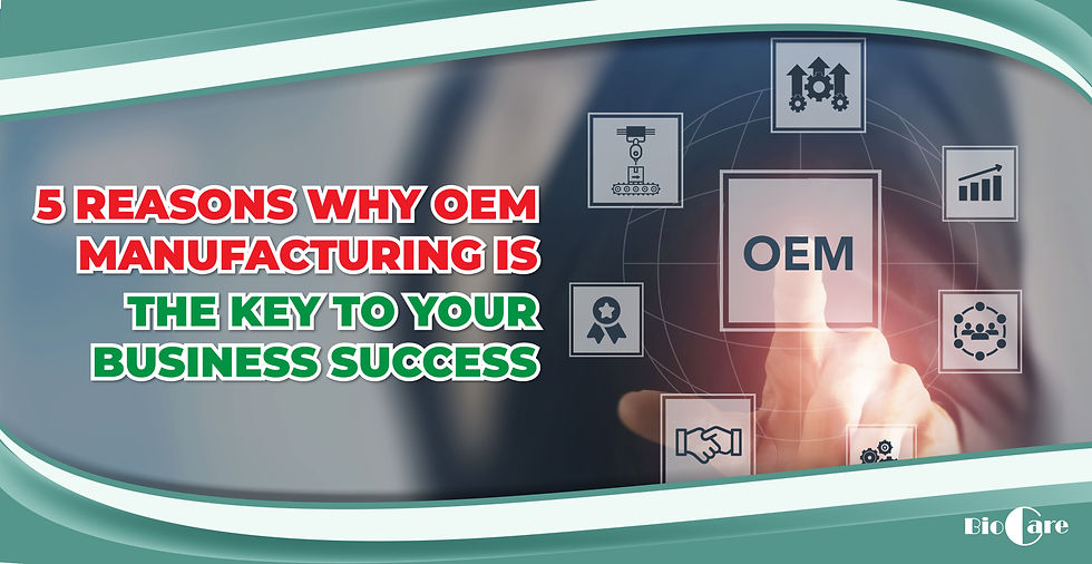 5 Reasons Why OEM Manufacturing Is the Key to Your Business Success