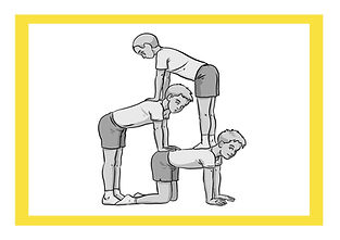 Gymnastics - Trio Balance | physicaleducation