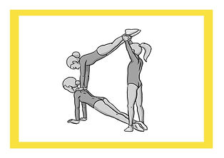 Gymnastics - Trio Balance | physicaleducation