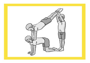 Gymnastics - Trio Balance | physicaleducation