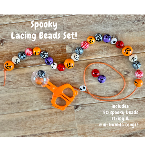 Spooky Lacing Beads Set | hungrycutter