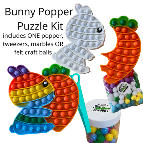 Bunny Popper Puzzle Kit | hungrycutter