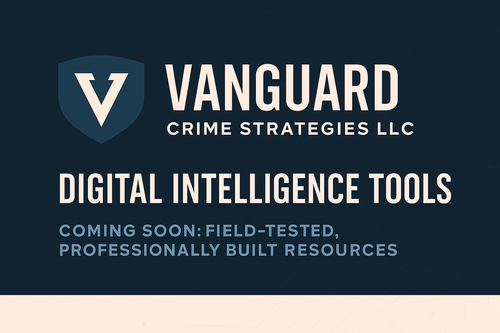 All Products | Vanguard Crime Strategies LLC