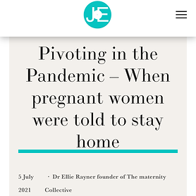 The Maternity Collective | Dr Ellie Rayner | MaternityMedic