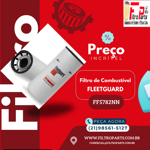 FF5782NN FILTRO DE COMBUSTÍVEL FLEETGUARD | filtroparts