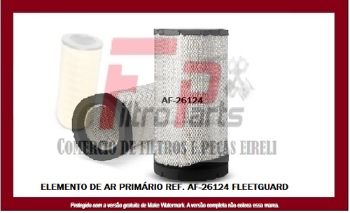 FILTRO LUBRIFICANTE PREMIUM ROSQUEADO REF. LF16011 FLEETGUARD | filtroparts