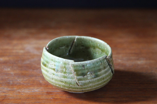 Chawan green glaze | Char Vintage