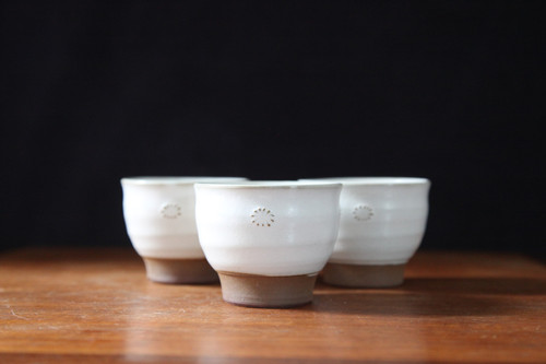 Shiro yunomi set | Char Vintage