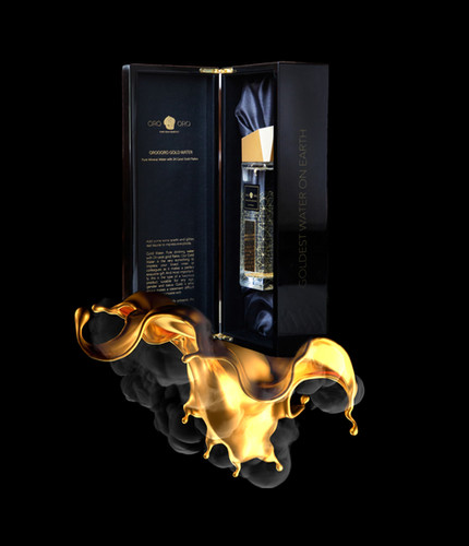 Gold Water in Gift Box | oroooro