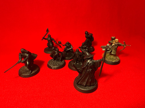 The fellowship of the ring all 9 hero’s (FOR) | muster the Rohirrim