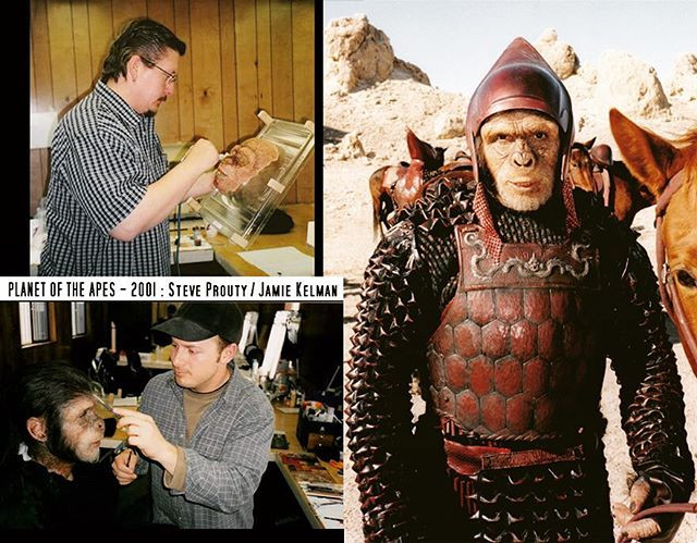 PLANET OF THE APES (2001) Ape Makeup by Stephen Prouty and Jamie Kelman ...