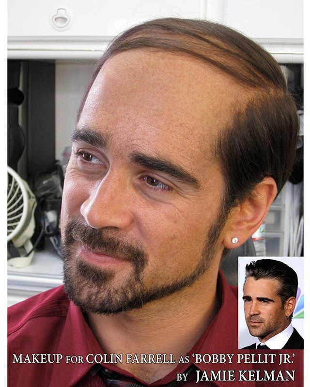 HORRIBLE BOSSES (2011) Makeup Design & Application for Colin Farrell by ...