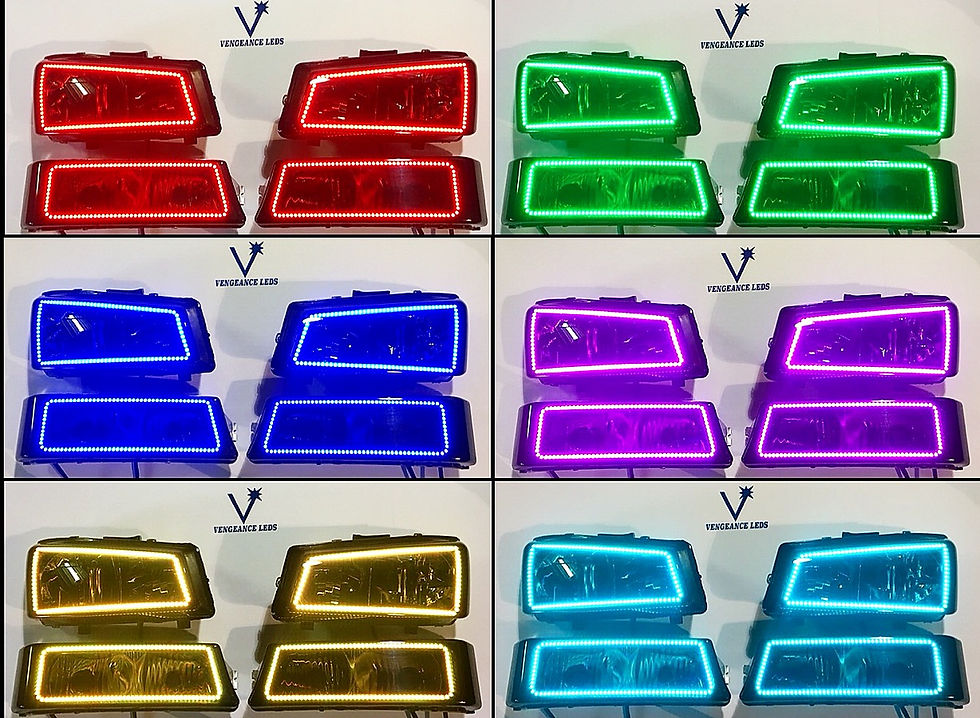 '03-'06 Cateye Silverado Headlights | Vengeance Industries