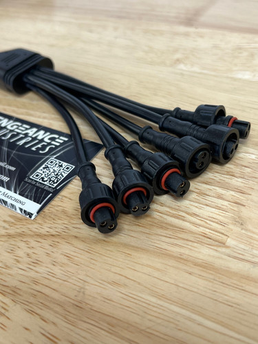 Pure White 6-1 Splitters | Vengeance Industries