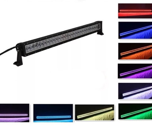32" Straight RGB Halo Light Bar | Vengeance Industries