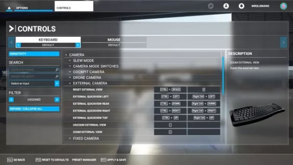 Controles de teclado do Microsoft Flight Simulator 2020: todas as ...