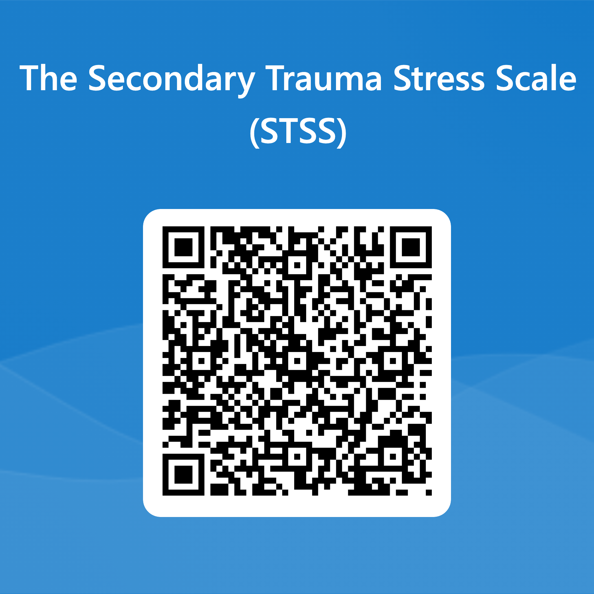The Secondary Trauma Stress Scale | my-pwb