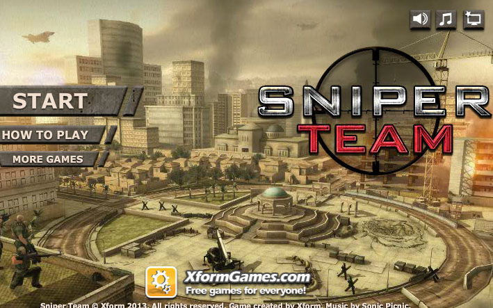 Sniper Team | games