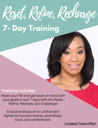 Reset, Refine, Recharge! – 7 Day Masterplan | lashandagary