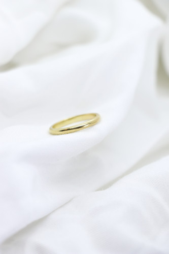 Simple Gold Ring | Silver Bea Jewellery
