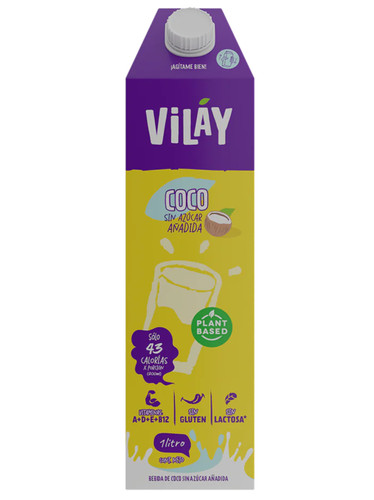 Leche de coco | Sin azúcar añadida | Vilay (1 L) - Te Consciente