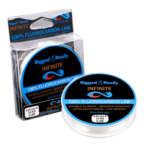 8lb Fluorocarbon Leader Fishing Line | Adventure Fishing UK