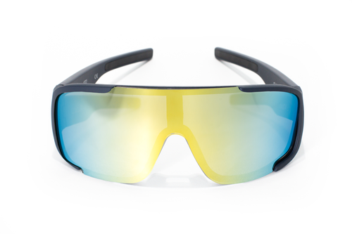 CONQUER - Blue (Gold Lens) | panda-optics