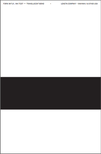 Form 3NT-21 Translucent Bond Printing Ink Drawdown Sheet | H.J.Unkel ...